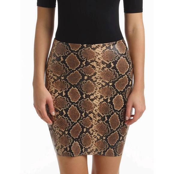 Commando | Skirts | New Commando Commando Faux Leather Animal Miniskort ...